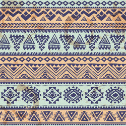 Tribal geometric seamless pattern Royalty Free Vector Image