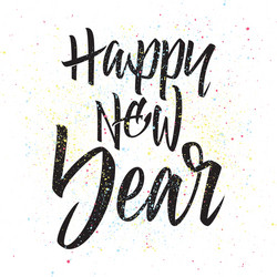 Happy New Year Lettering Vector Images (over 91,000)