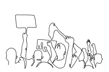 Crowd Drawing Vector Images (over 4,500)