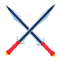 Roman swords Royalty Free Vector Image - VectorStock