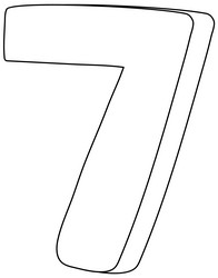 Counting Clipart Seven Vector Images (over 200)