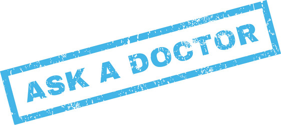 Doctor recommended rubber stamp Royalty Free Vector Image