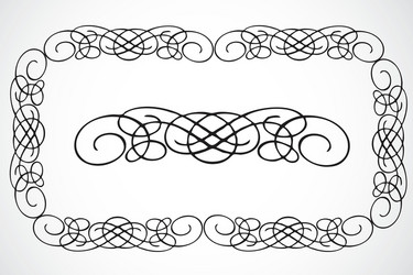 Script Classy Floral Vector Images (69)