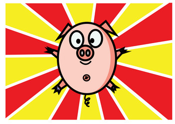 Laughing Pig Vector Images (over 350)