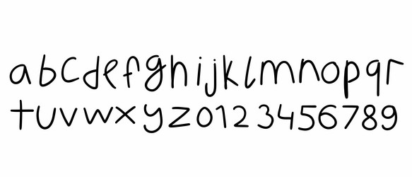 Bubble black english latin abc alphabet font Vector Image