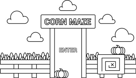 Corn Maze Vector Images (over 200)