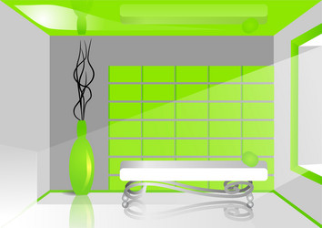 Empty room Royalty Free Vector Image - VectorStock