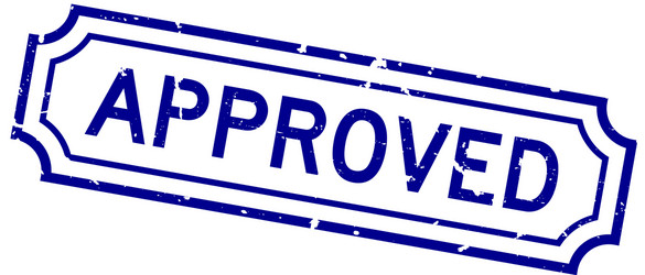 Grunge blue blacklist word rubber seal stamp Vector Image