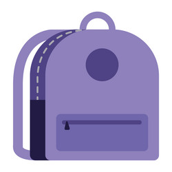 Red backpack icon Royalty Free Vector Image - VectorStock