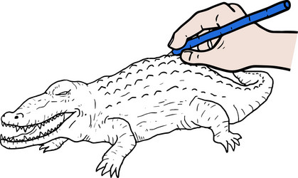 Croc Outline Vector Images (over 140)