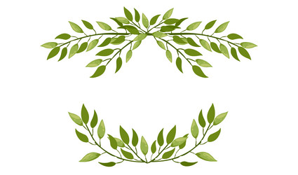 Floral Top Bottom Border Vector Images (69)