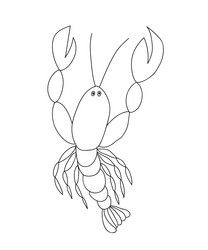 Crawfish Doodle Vector Images (over 160)