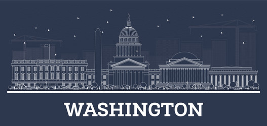 Washington Dc Skyline Vector Images (over 700)
