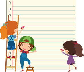 Children Writing Vector Images (over 22,000)