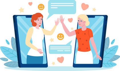 People Greeting Each Other Vector Images (over 560)