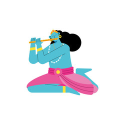 Lord Krishna Flute Vector Images (over 1,200)