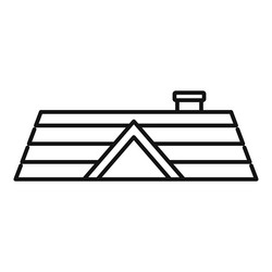 House Roof Outline Clipart Image