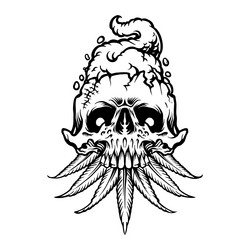 Halloween Weed Vector Images (over 270)