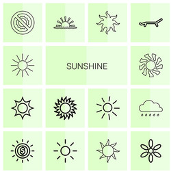 Free Sunshine Vector Images (over 19,000)