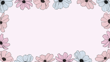 Flower Boarder Vector Images (over 1,300)