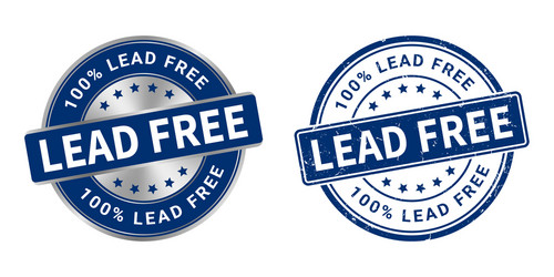 Lead free symbol Royalty Free Vector Image - VectorStock