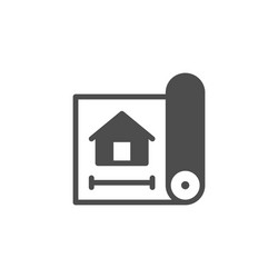 Drawing construction plan Royalty Free Vector Image