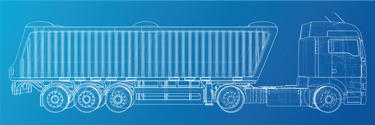 Dump Trailer Vector Images (over 1,200)