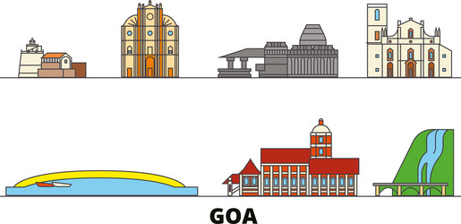 Goa Outline Map Vector Images (55)