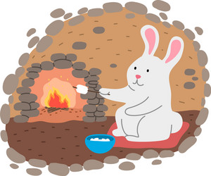 Rabbit Fire Vector Images (over 1,900)