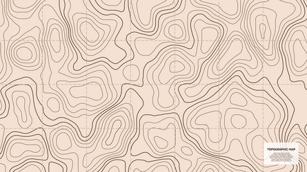 Topographic world map for your design Royalty Free Vector