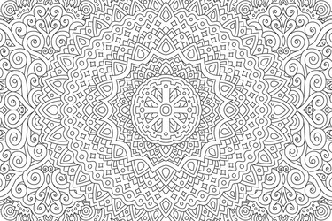 Abstract Coloring Page Vector Images (over 290,000)