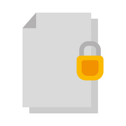 File security Royalty Free Vector Image - VectorStock