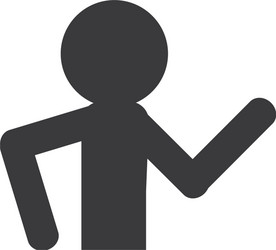 Pictograph person action design Royalty Free Vector Image