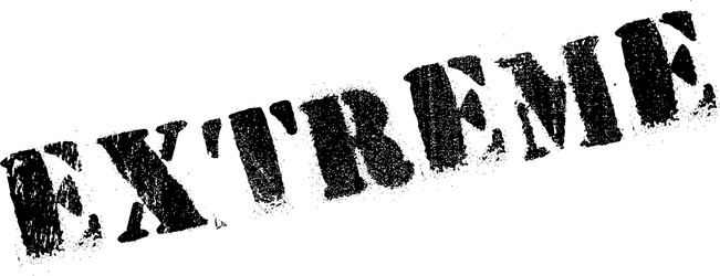 Extreme rubber stamp Royalty Free Vector Image