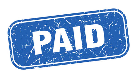 Paid Stamp Blue Vector Images (over 460)