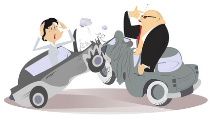 Car Crash Comic Vector Images (over 150)