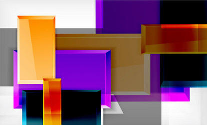 Retro color abstract background Royalty Free Vector Image