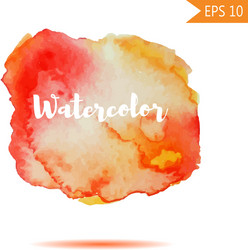 Abstract watercolor colorful spot Royalty Free Vector Image