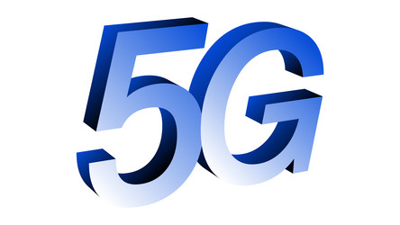 5g symbol on white background Royalty Free Vector Image