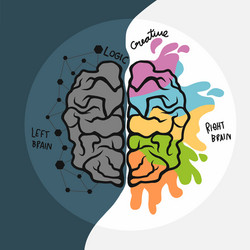 Left Right Side Brain Art Vector Images (48)