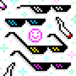 Marijuana Pixel Art Vector Images (61)