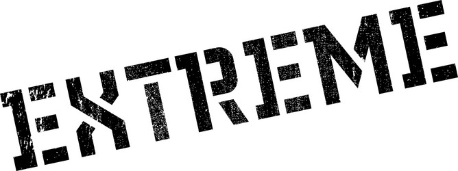 Extreme rubber stamp Royalty Free Vector Image