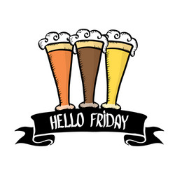 Happy Friday Beer Vector Images (over 2,200)