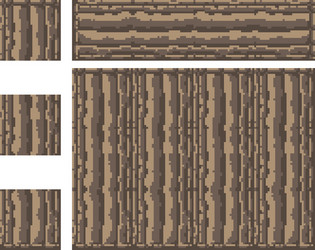 Texture for platformers pixel art - brick Vector Image