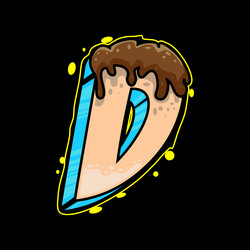 Melting Alphabet Vector Images (over 1,100)