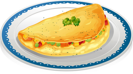 Omelet Cartoon Vector Images (over 1,400)