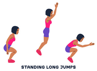Standing Long Jump Vector Images (over 100)