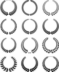 Champion Wreath Vector Images (over 15,000)
