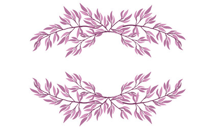 Flower Top And Bottom Border