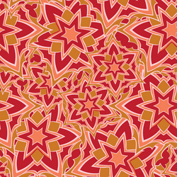 Red circuit seamless pattern Royalty Free Vector Image